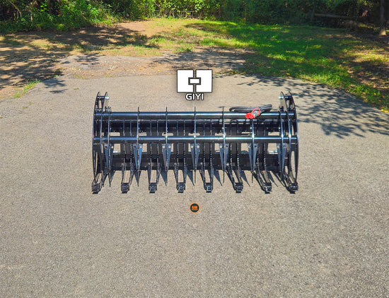 GIYI GY-CLG72C 72" Skid Steer Root Grapple – GJM Equipment Sales