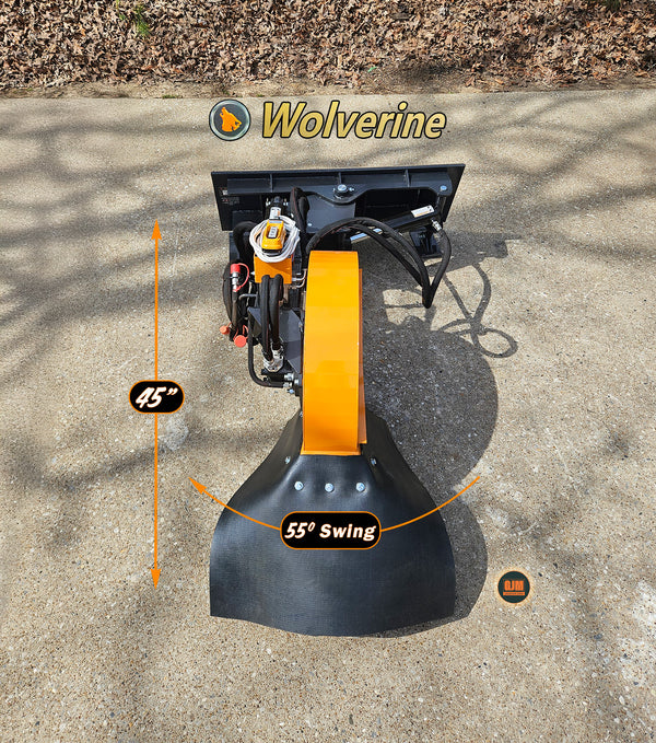Wolverine SG-13-08D Skid Steer Stump Grinder – GJM Equipment Sales